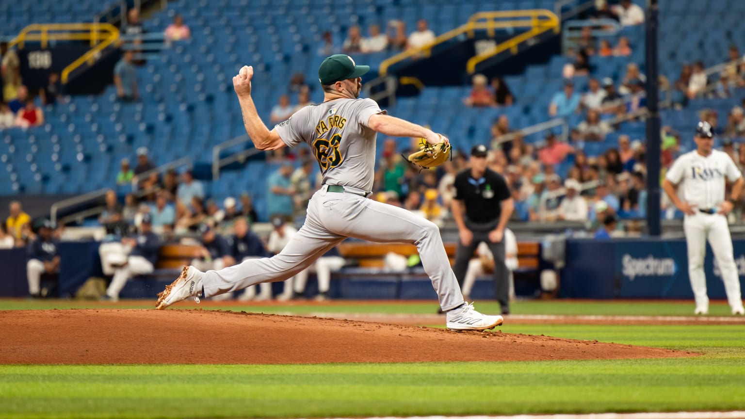 Hogan Harris strikes out seven, ties career high | 05/30/2024 | Athletics