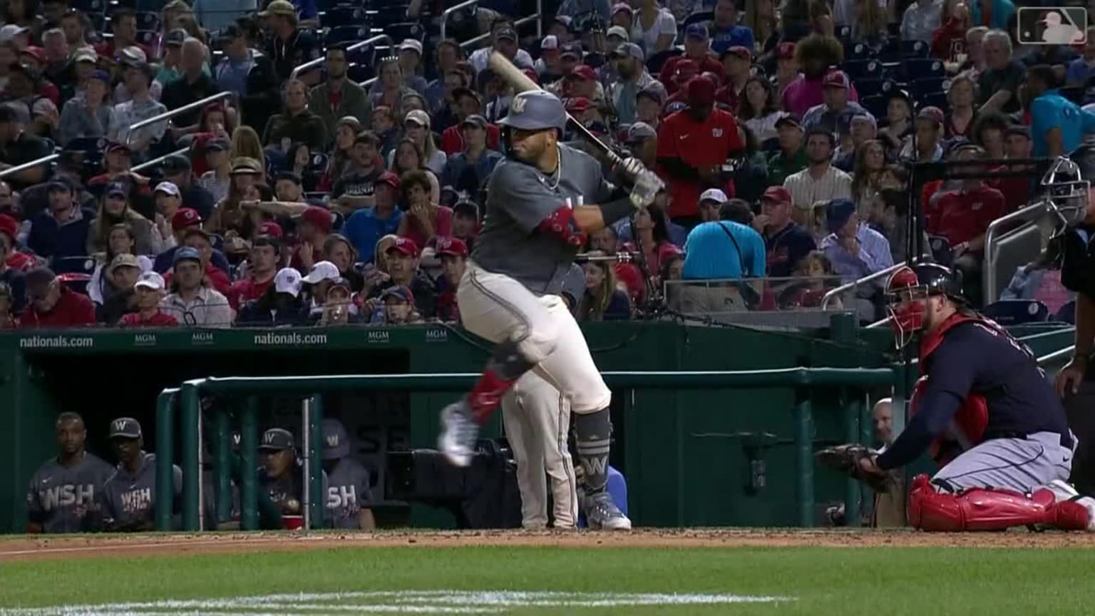 Luis García hammers a solo homer to left field | 04/14/2023 ...