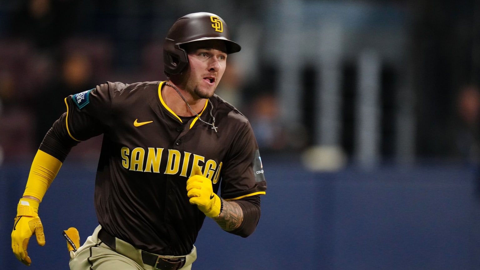 Jackson Merrill's 1st Major League hit | 03/21/2024 | San Diego Padres