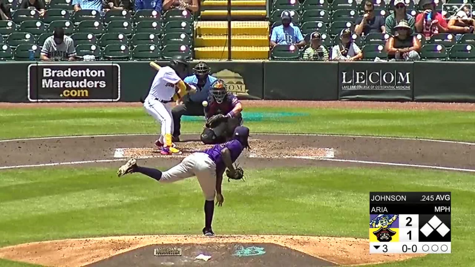 Termarr Johnson goes yard to tie the game in the 3rd | 06/18/2023 | MLB.com