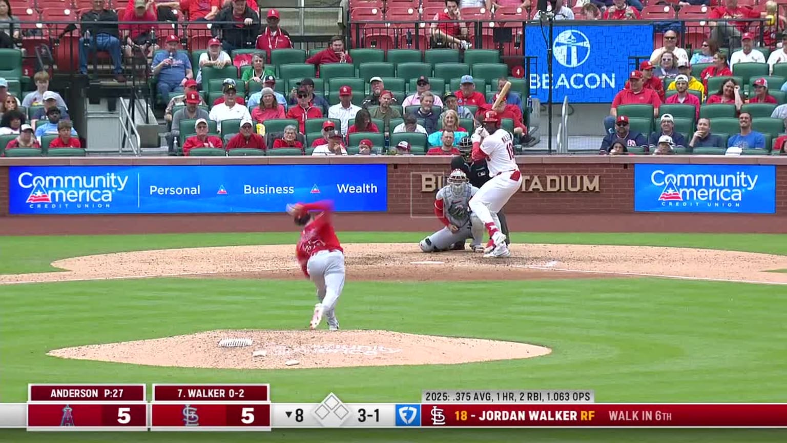 TAP: Jordan Walker 115.8 mph hit | 04/23/2025 | MLB.com
