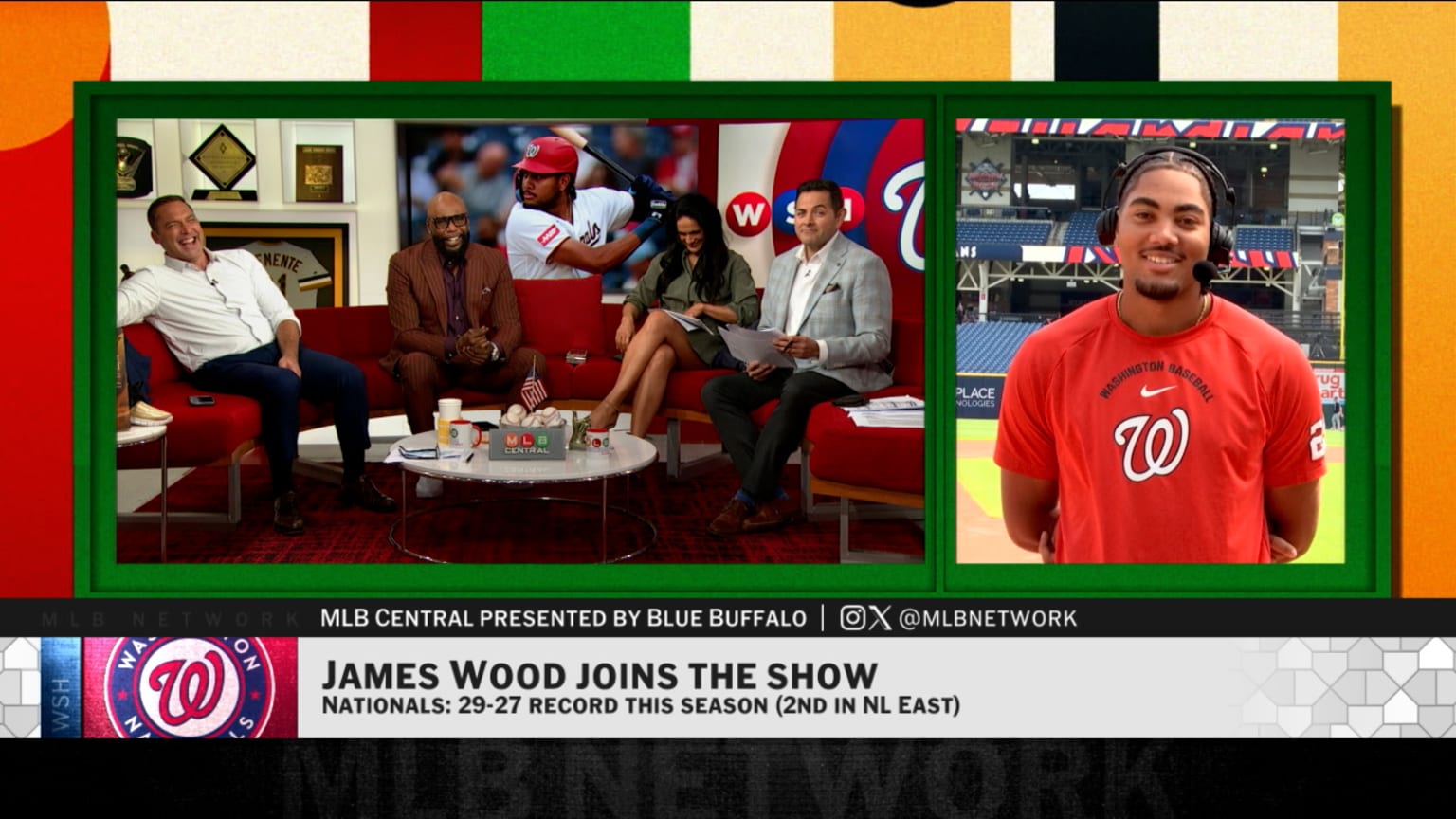 James Wood talks Nationals prolific offense | 27/05/2026 | Los ...