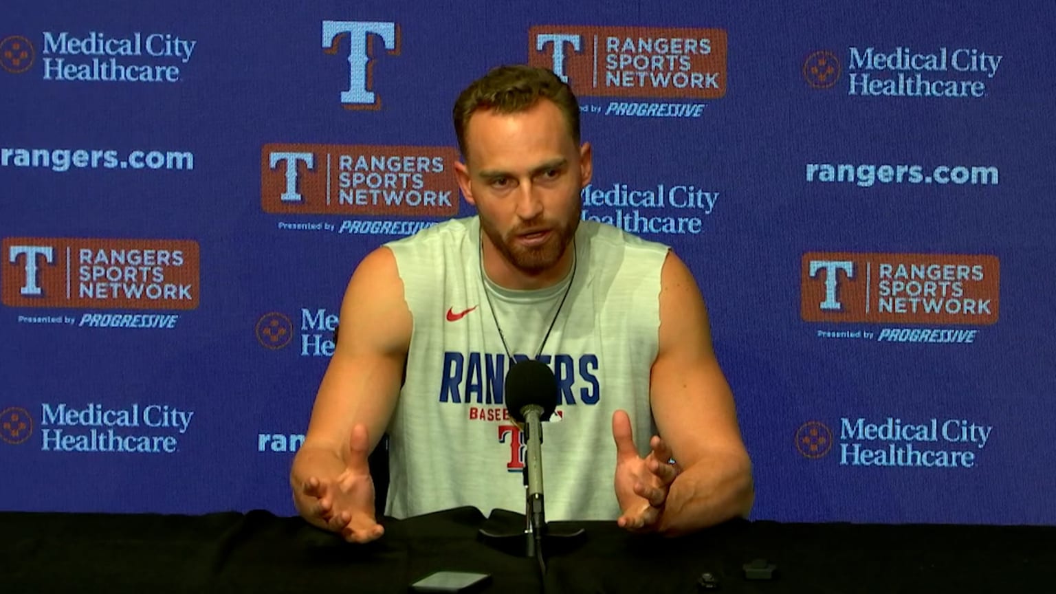 Brandon Nimmo on leaving game with hamstring injury | 04/29/2026 | MLB.com