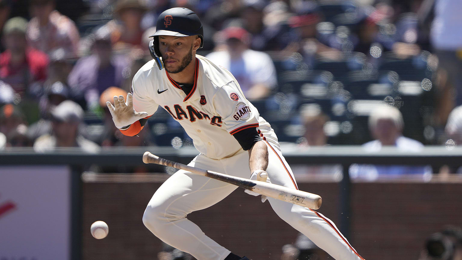 Grant McCray's first career hit and RBI | 08/15/2024 | San Francisco Giants