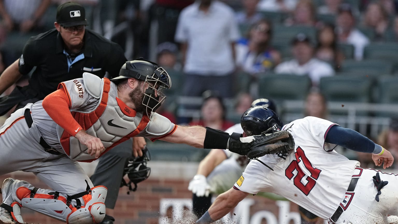 Giants nab Austin Riley after challenge | 07/03/2024 | New York Mets