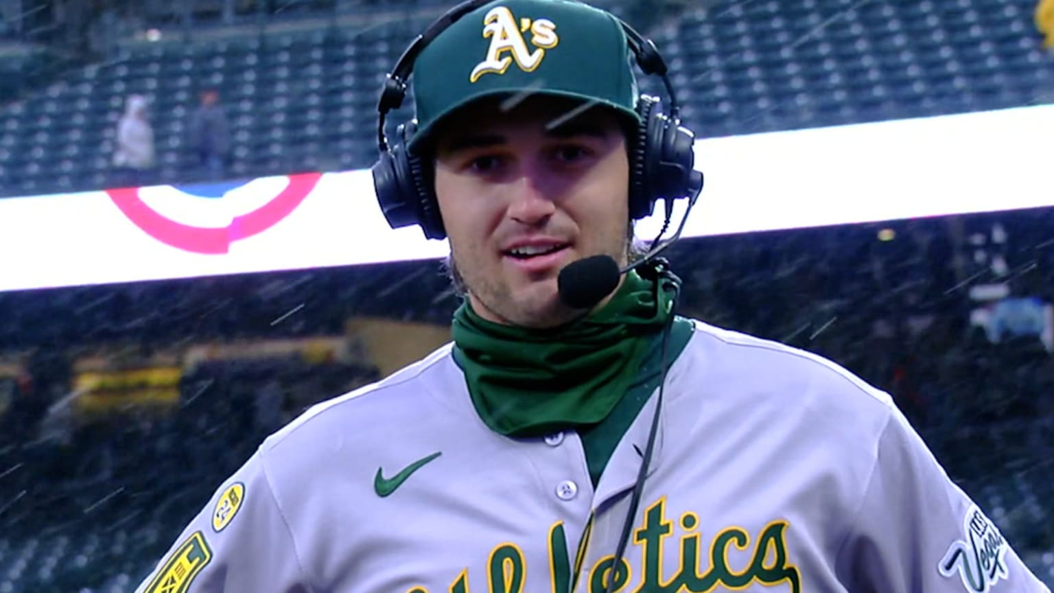 Jacob Wilson on his three-hit game vs. the Rockies | 04/04/2025 | Athletics