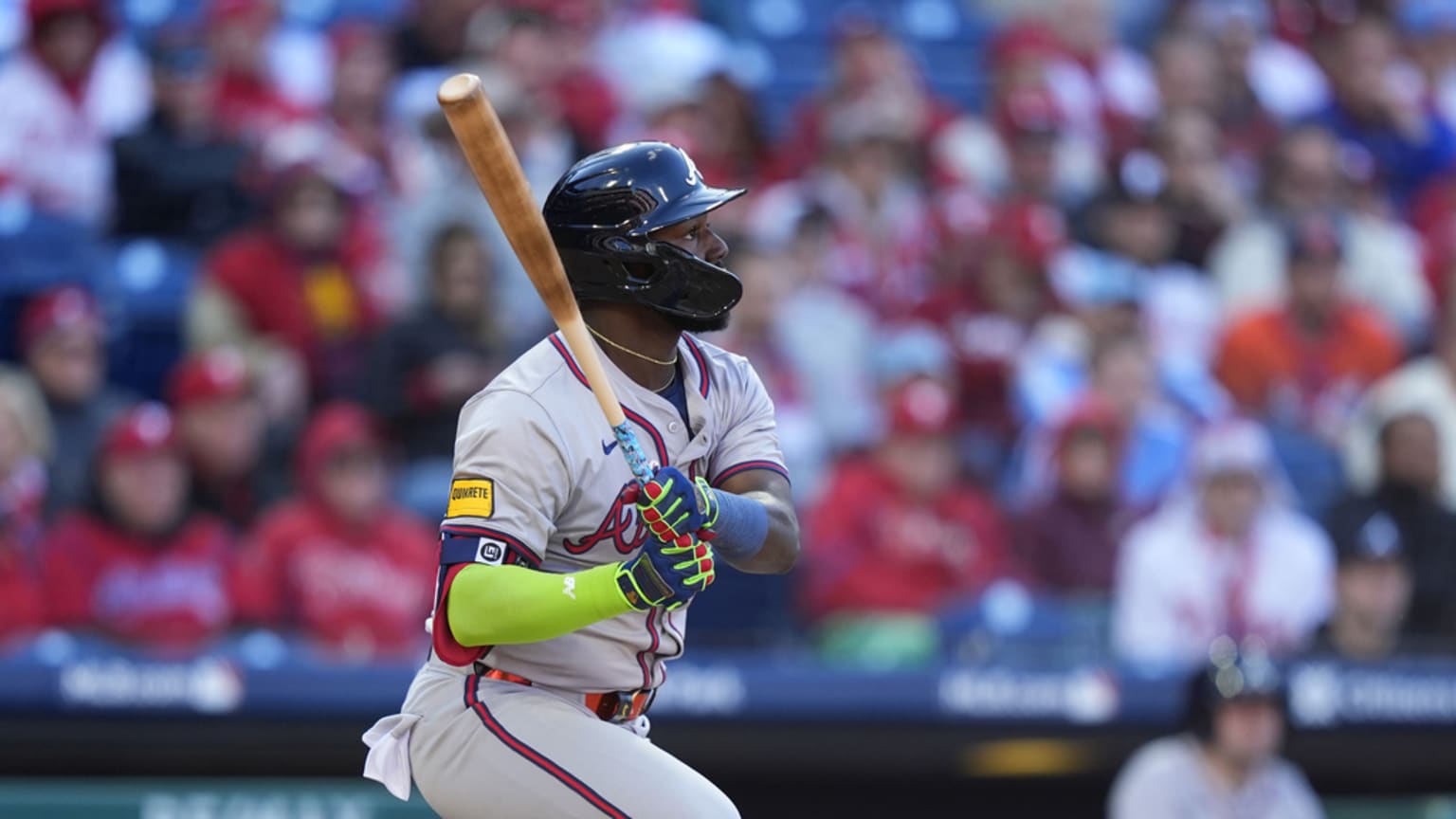 Michael Harris II chops a go-ahead RBI single | 03/29/2024 | MLB.com