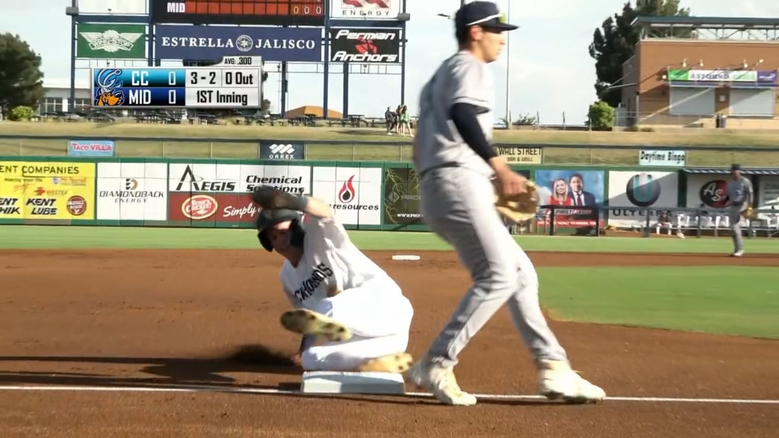 Cooper Bowman steals 4 bases vs. Corpus Christi | 04/27/2023 | Athletics