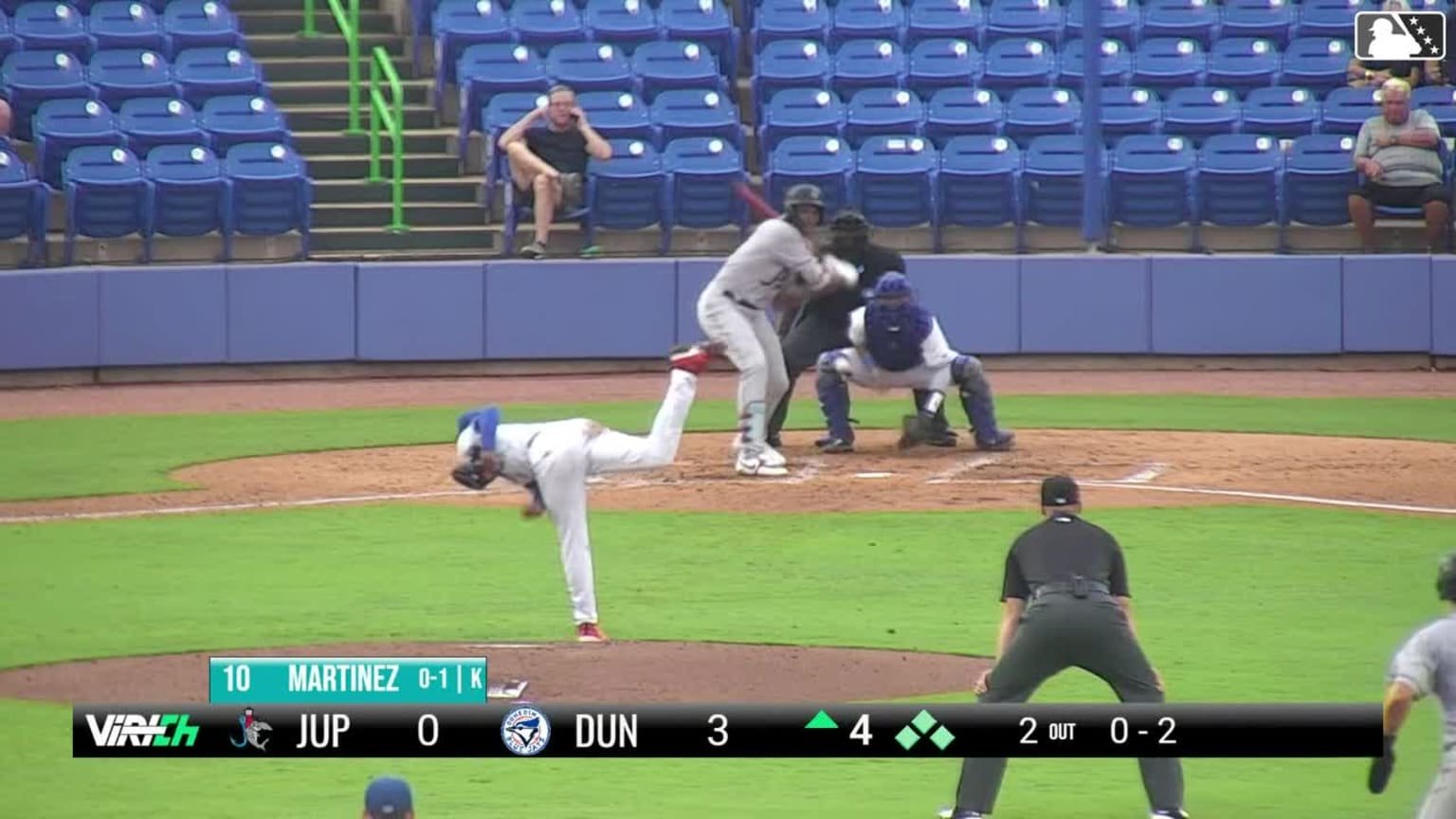 Juaron Watts-Brown's ninth strikeout | 05/15/2024 | Toronto Blue Jays