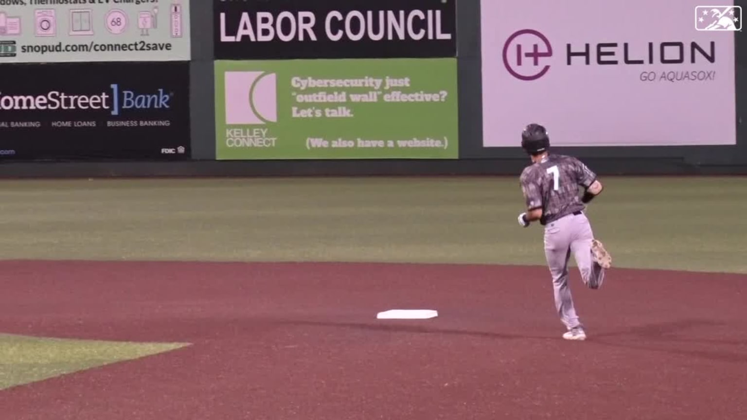 Giants' prospect Grant McCray cranks a solo homer | 09/08/2023 | San ...