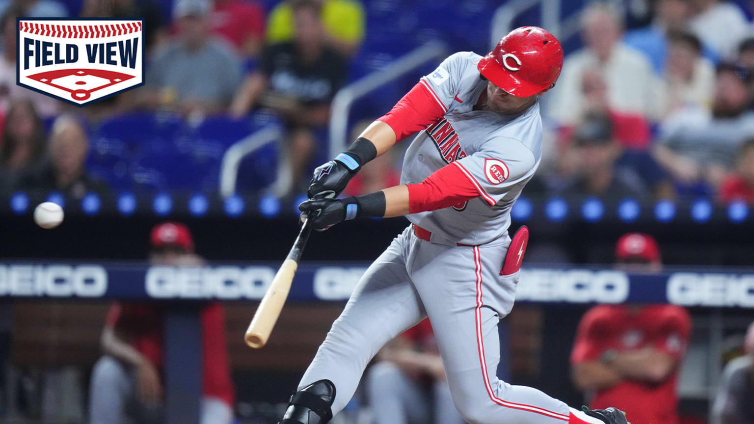 Field View: TJ Friedl's grand slam | 08/07/2024 | Cincinnati Reds