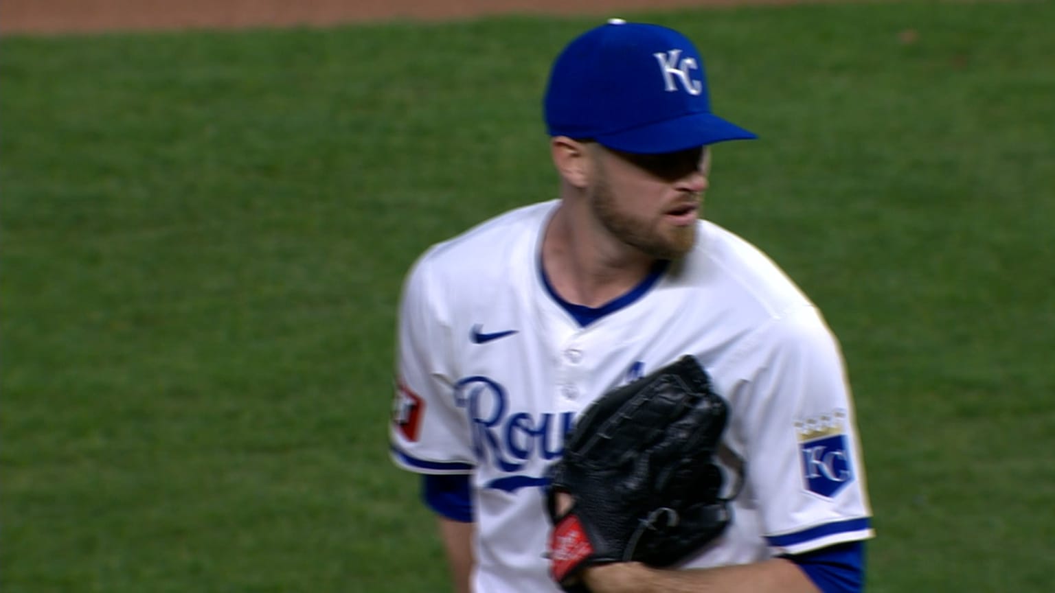 Chris Stratton K's Danny Jansen | 04/24/2024 | Kansas City Royals