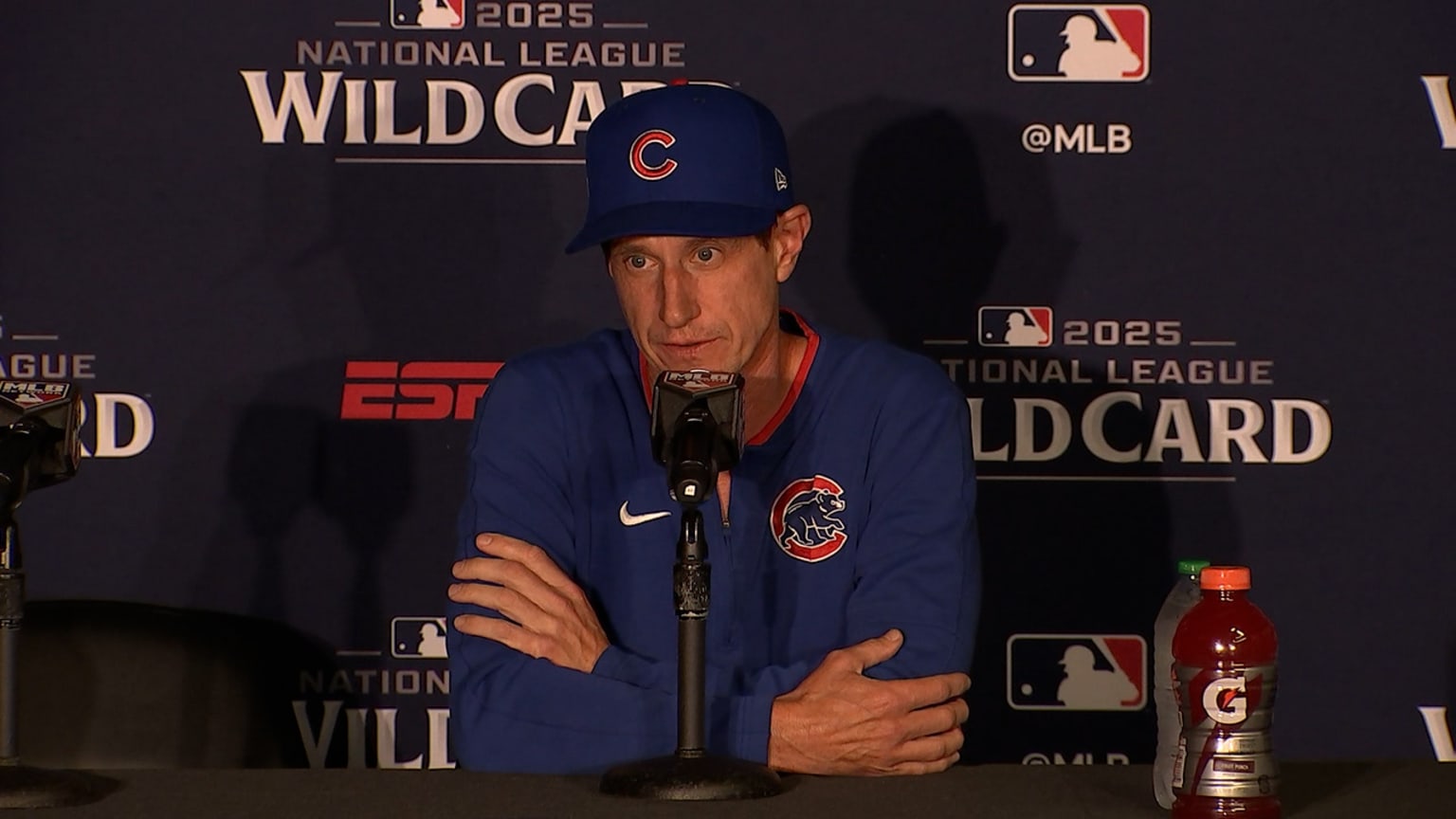 Craig Counsell discusses Cubs advancing to NLDS | 10/02/2025 | MLB.com