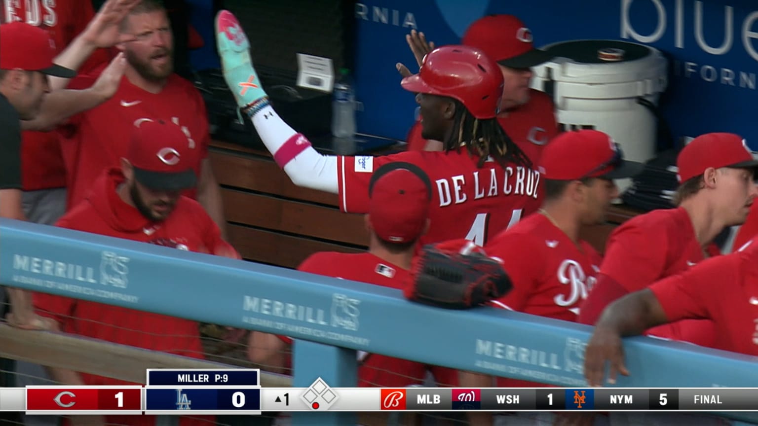 TJ Friedl hits RBI groundout in the 1st inning | 07/28/2023 ...