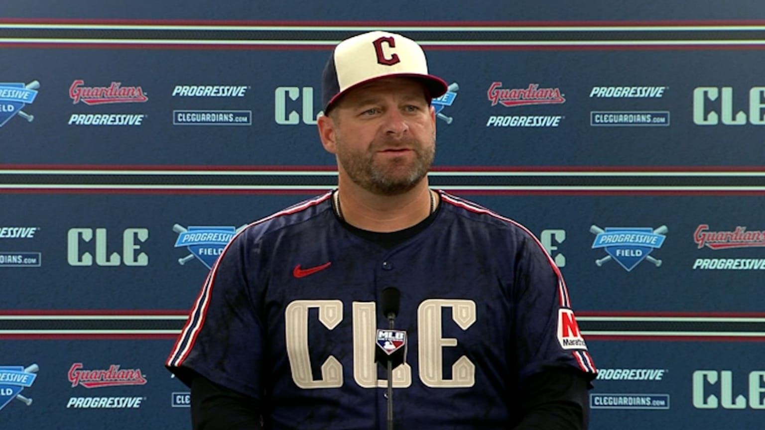 Stephen Vogt discusses the Guardians' 5-3 loss | 08/23/2024 | Cleveland ...