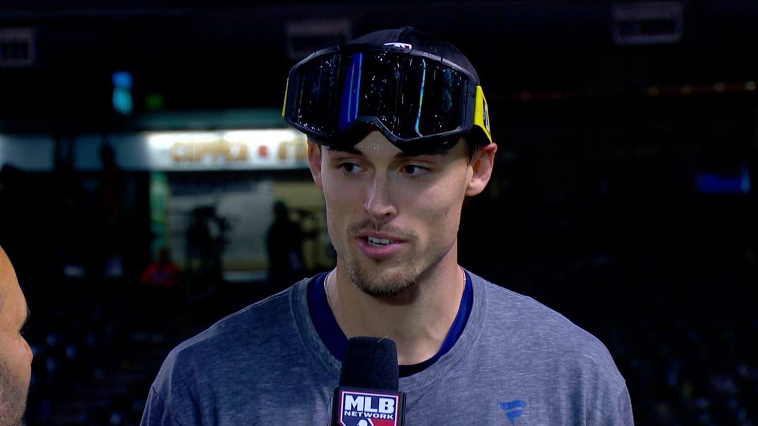 Evan Carter on how the Rangers won the World Series | 02/11/2023 | Los ...