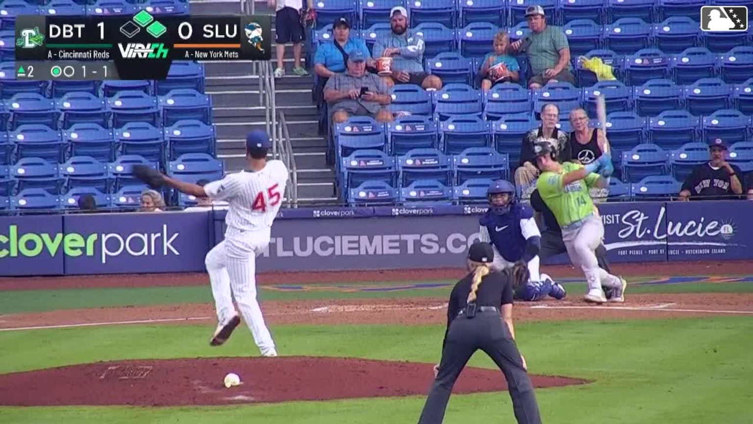 Channing Austin makes a nice snag on a comebacker | 07/03/2025 | MLB.com