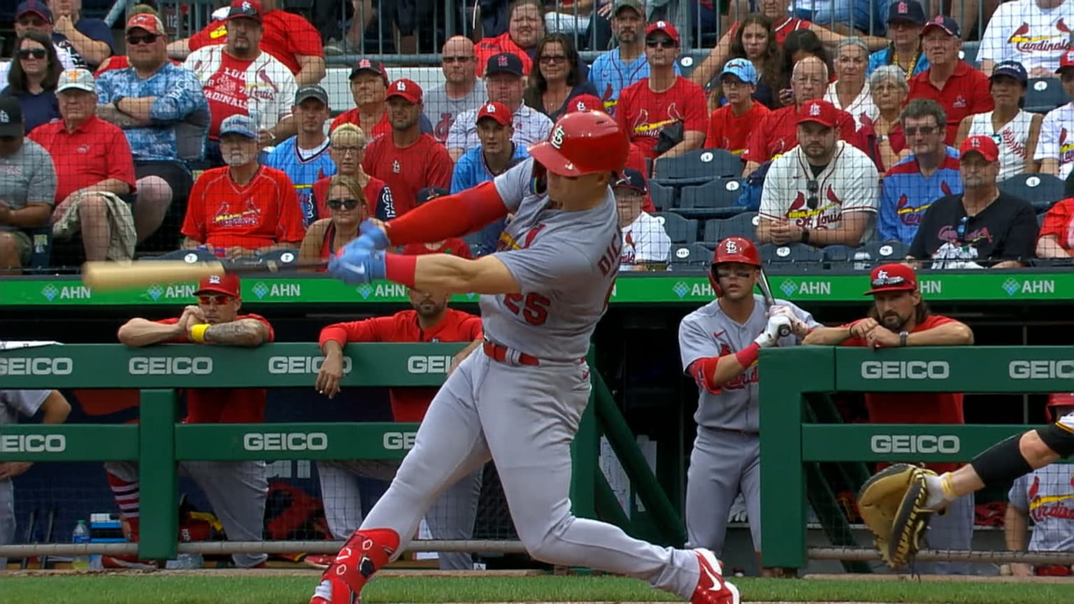 Corey Dickerson's RBI double | 09/11/2022 | St. Louis Cardinals