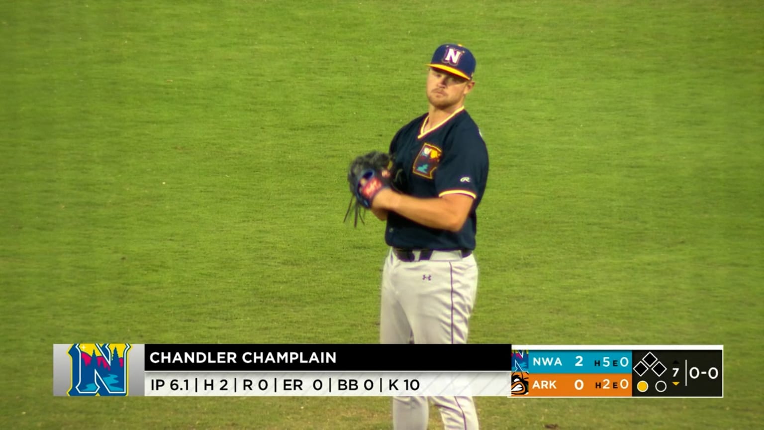 Chandler Champlain K's 10 | 05/16/2024 | Kansas City Royals