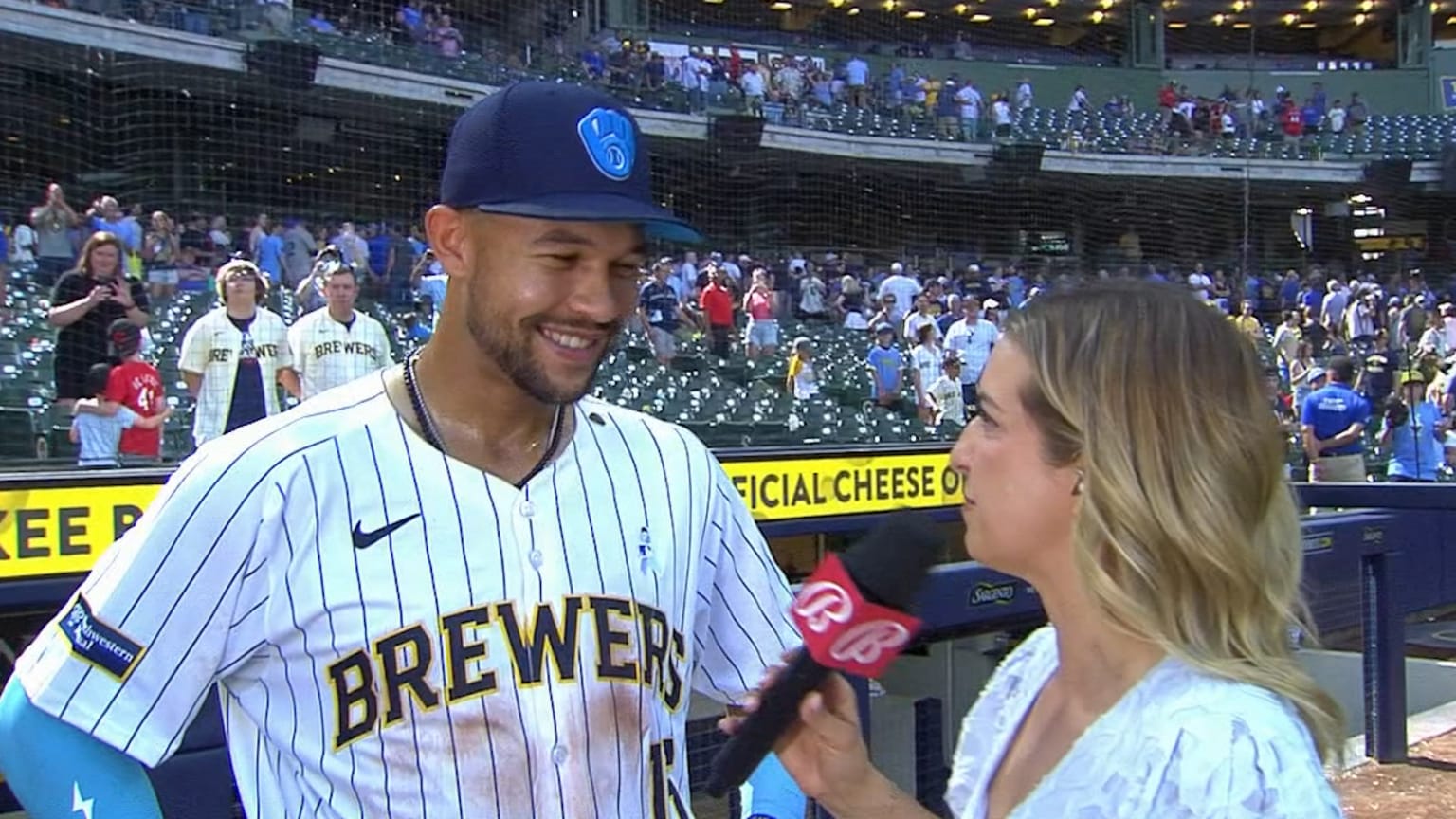 Blake Perkins on his incredible throw to home plate | 06/16/2024 ...