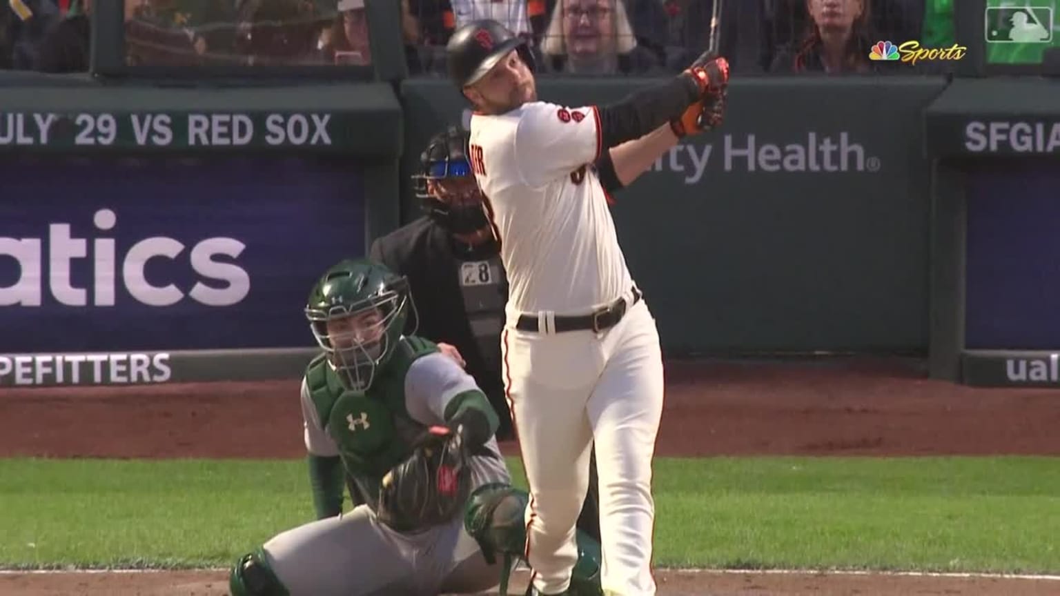 Austin Slater belts a two-run homer to left field | 07/26/2023 | MLB.com