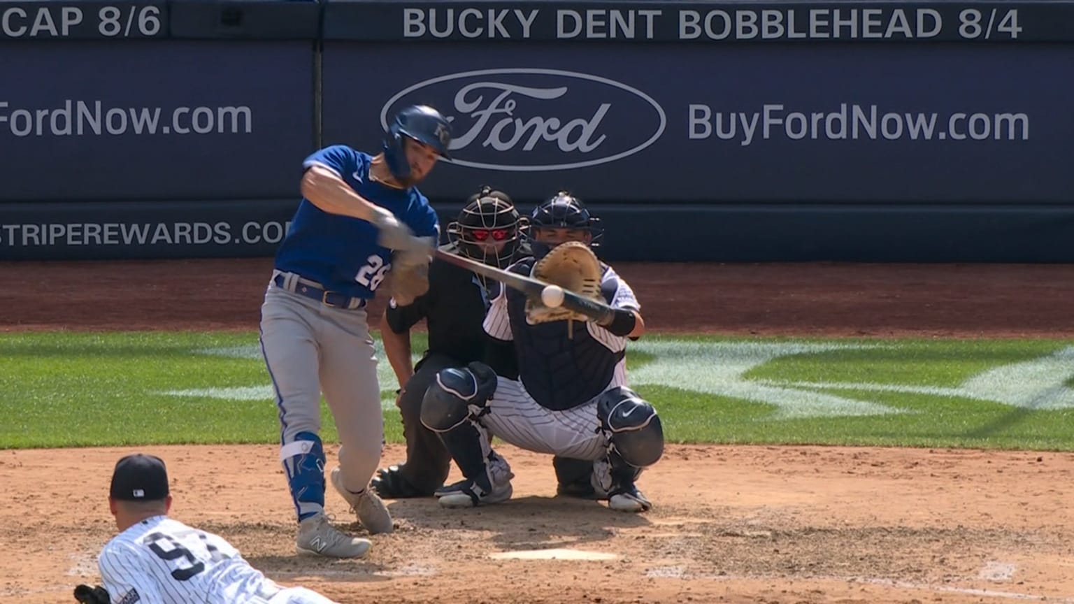 Kyle Isbel drives solo home run to right-center field | 07/23/2023 ...