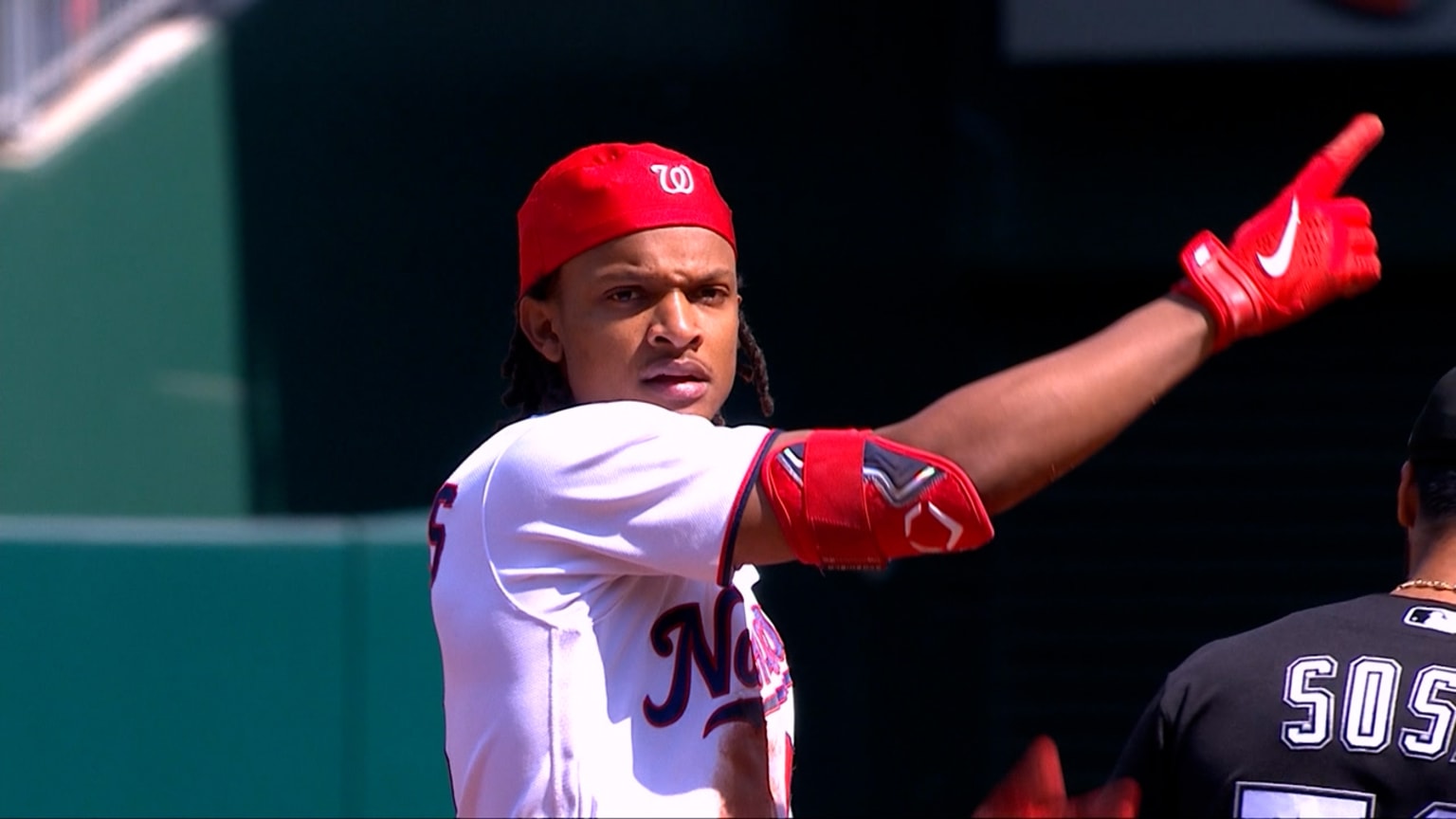 CJ Abrams hits a two-run double to center field | 09/20/2023 ...