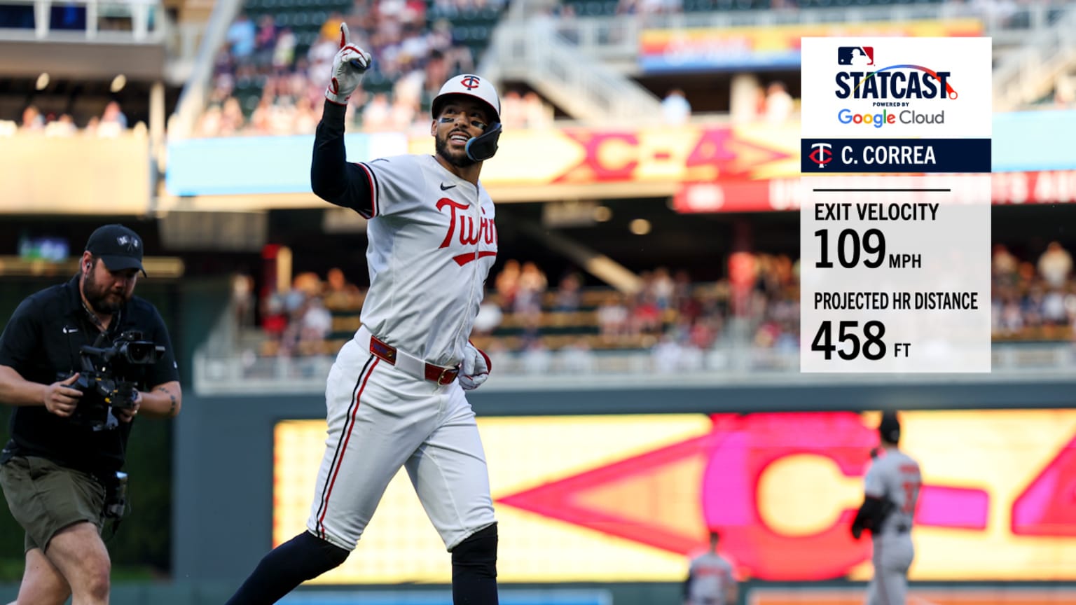 Carlos Correa's 458-foot two-run home run | 05/06/2025 | MLB.com