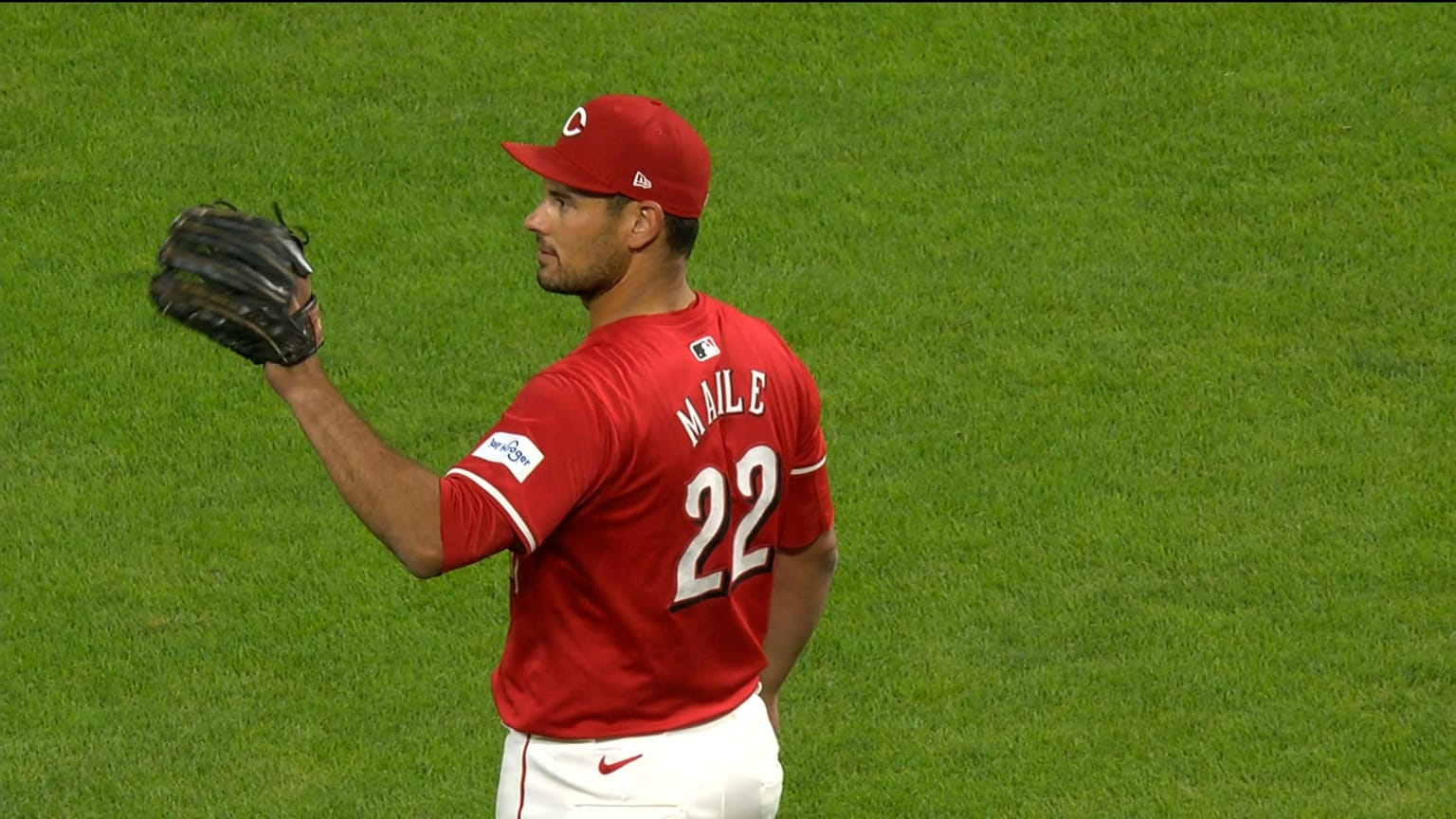 Luke Maile takes the mound, ends the 9th | 08/17/2024 | Cincinnati Reds