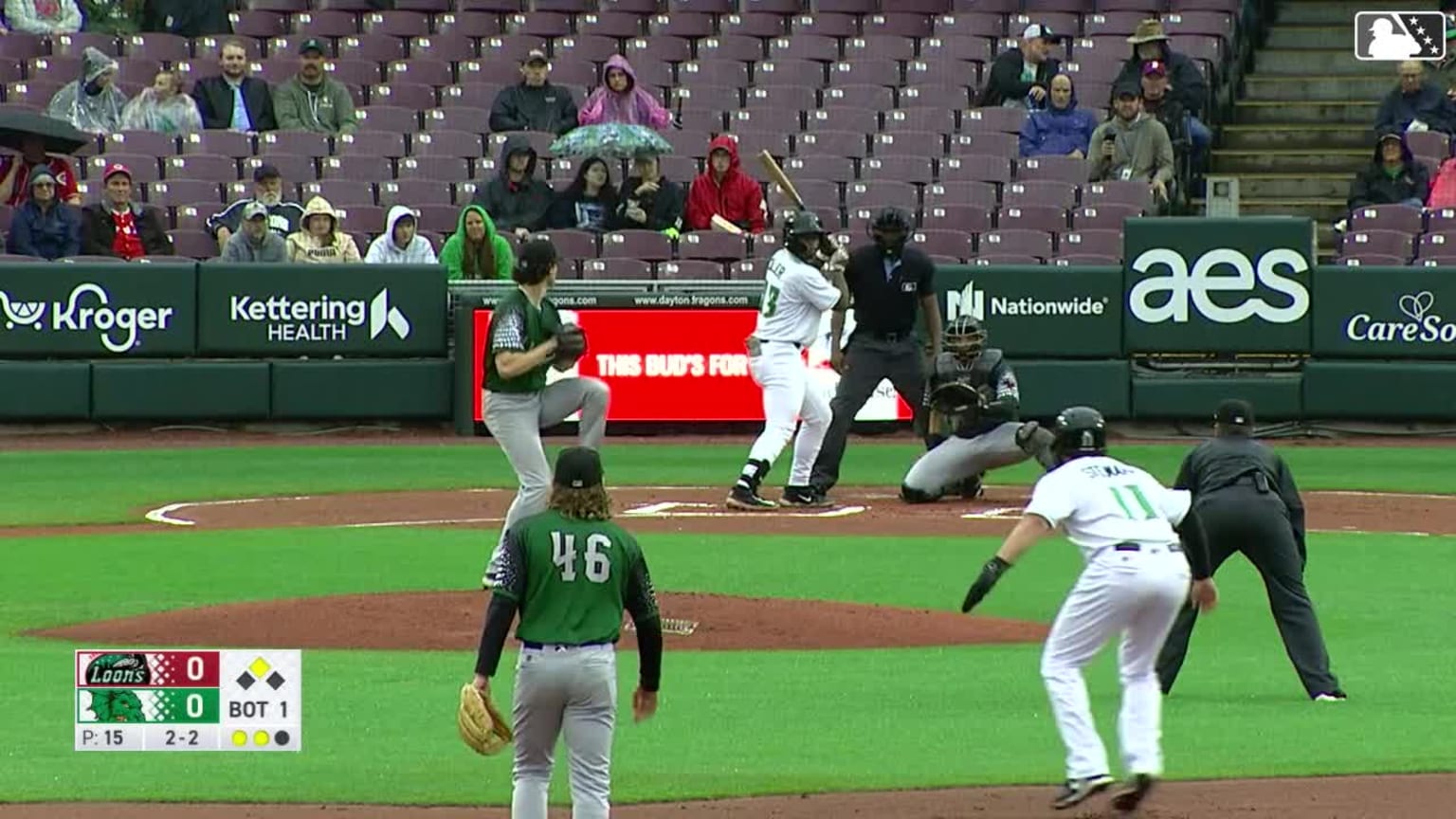 Peter Heubeck fans Cam Collier in the 1st inning | 05/15/2024 | Los ...