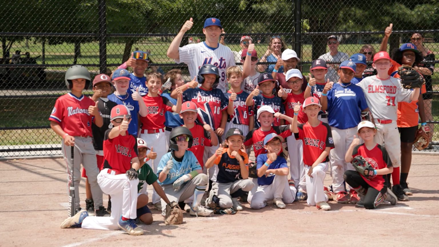 Mets unveil refurbished Flushing Meadows ballfield | 07/31/2024 | New ...