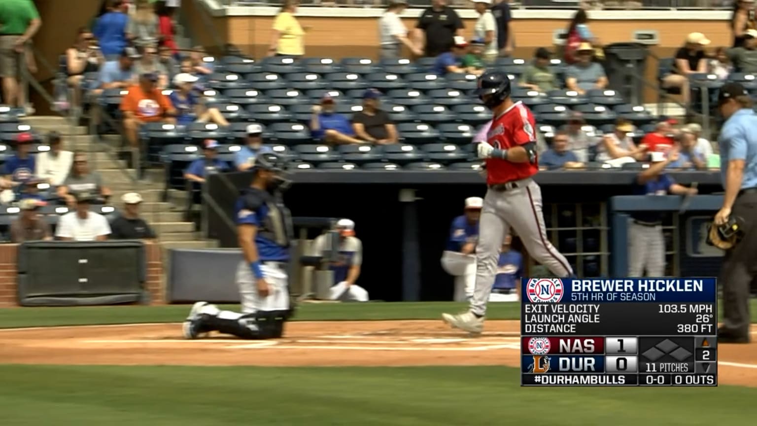 Brewer Hicklen's two-homer game | 05/08/2024 | MLB.com