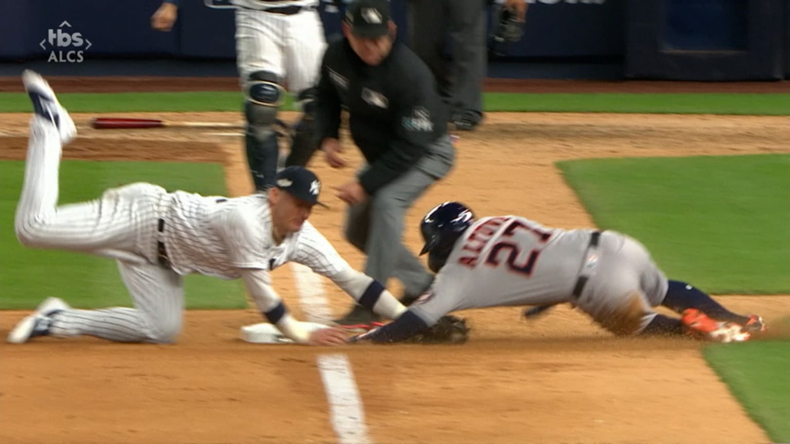 Yankees turn an epic double play in the 9th inning | 10/23/2022 | MLB.com