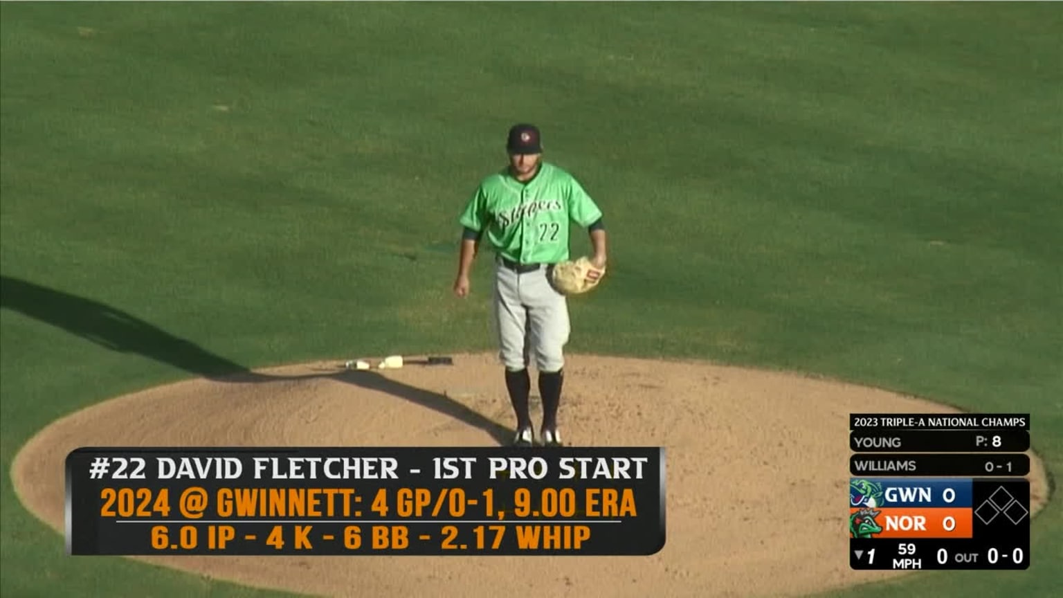 David Fletcher's first career start | 05/30/2024 | MLB.com