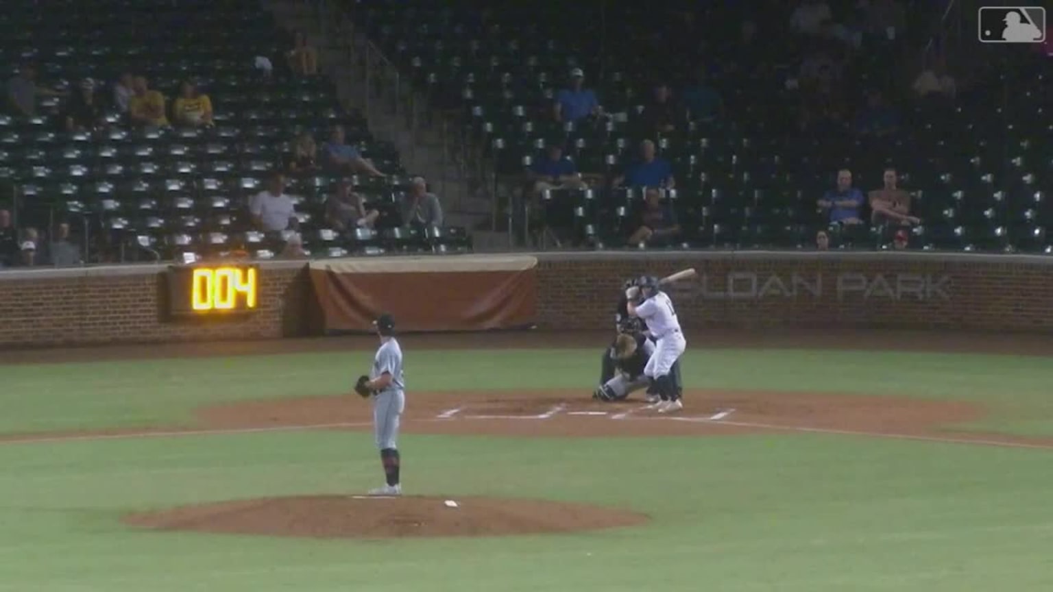 Caleb Durbin hits an RBI double to left field | 10/20/2023 | New York ...