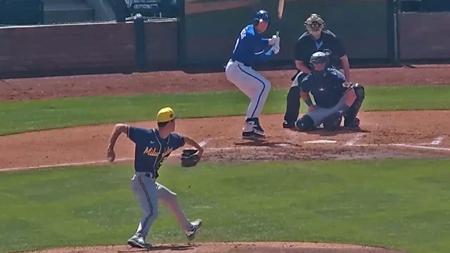 Jacob Misiorowski fans five in 2 2/3 innings | 03/17/2024 | Milwaukee ...