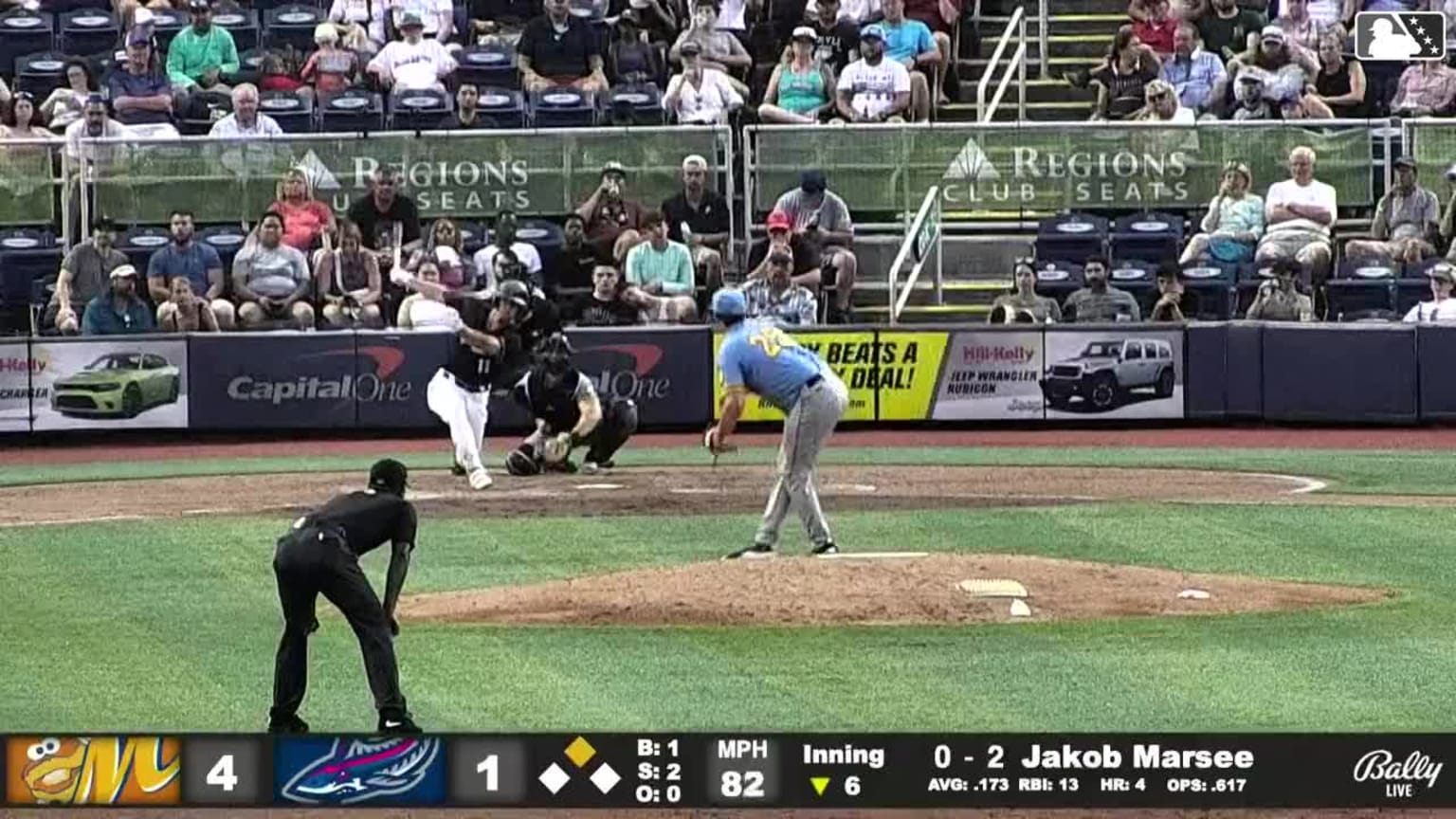 Logan Workman's eighth strikeout of the game | 07/03/2024 | Tampa Bay Rays