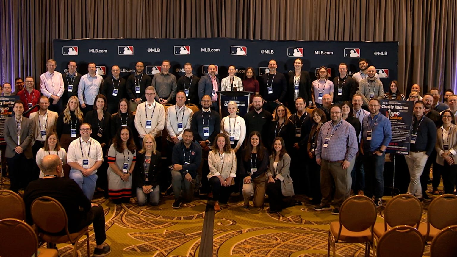 2023 Winter Meetings charity auction benefits SU2C | 12/04/2023 | MLB.com