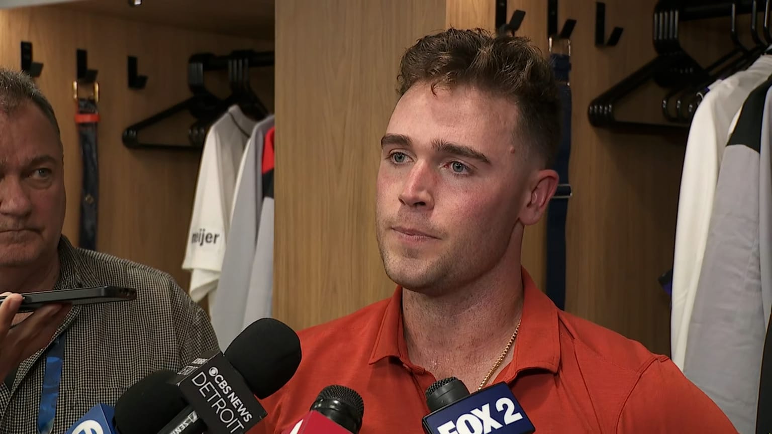 Carpenter: 'Our confidence level has to be high' | 10/07/2025 | Detroit ...