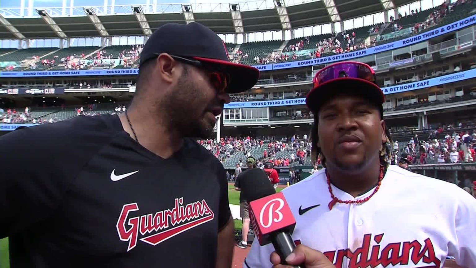 José Ramírez talks his walk-off double in the 9th | 05/28/2023 ...