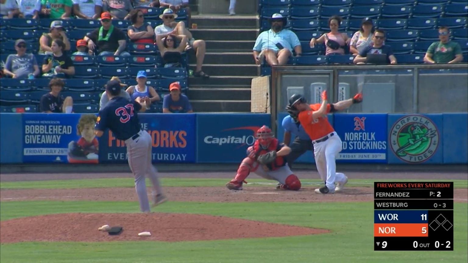 Ryan Fernandez collects his first Triple-A strikeout | 06/18/2023 | MLB.com