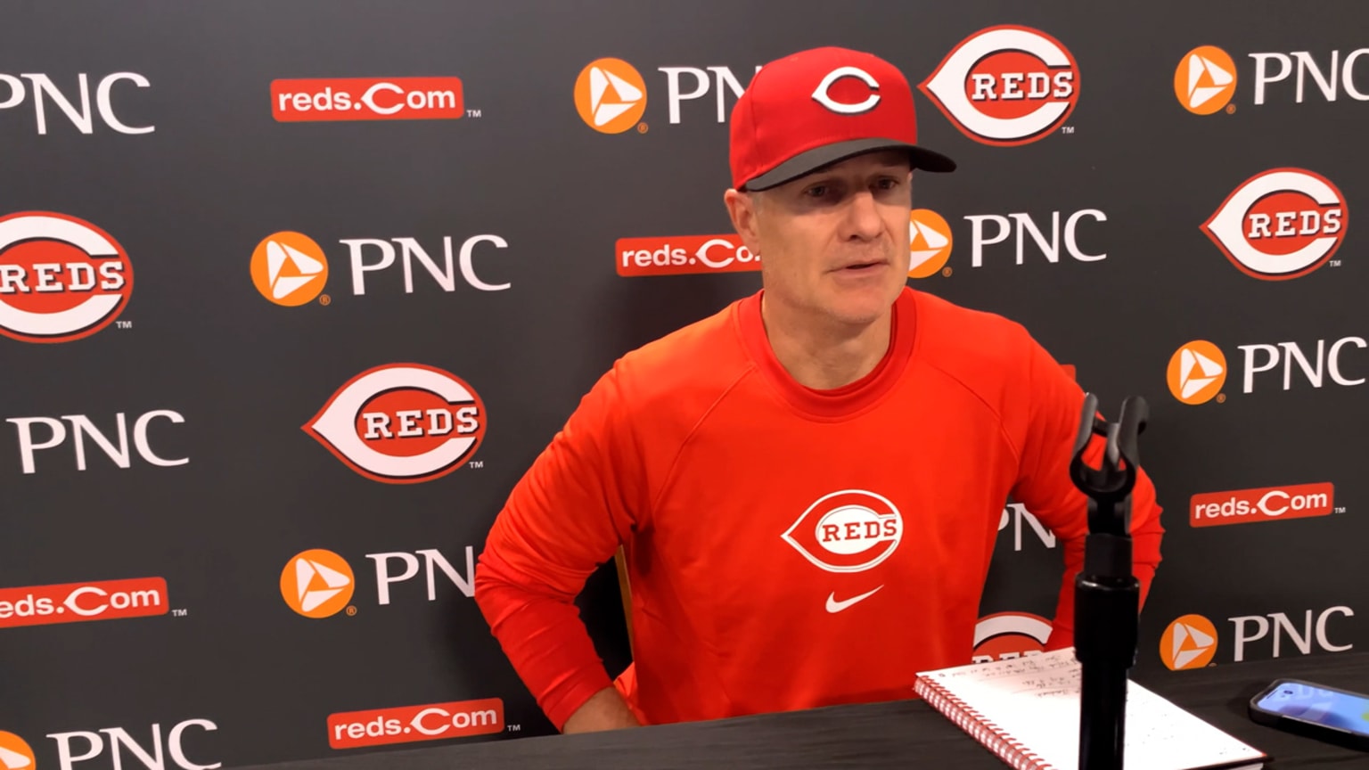 David Bell on 8-4 win over Rangers | 04/27/2024 | Cincinnati Reds