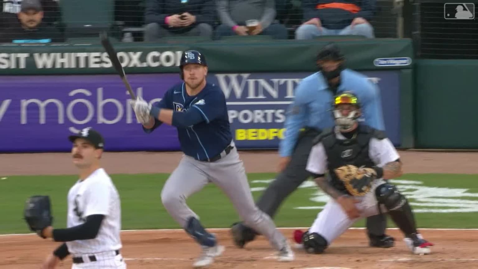 Luke Raley hits a two-run double to further the lead | 04/27/2023 ...