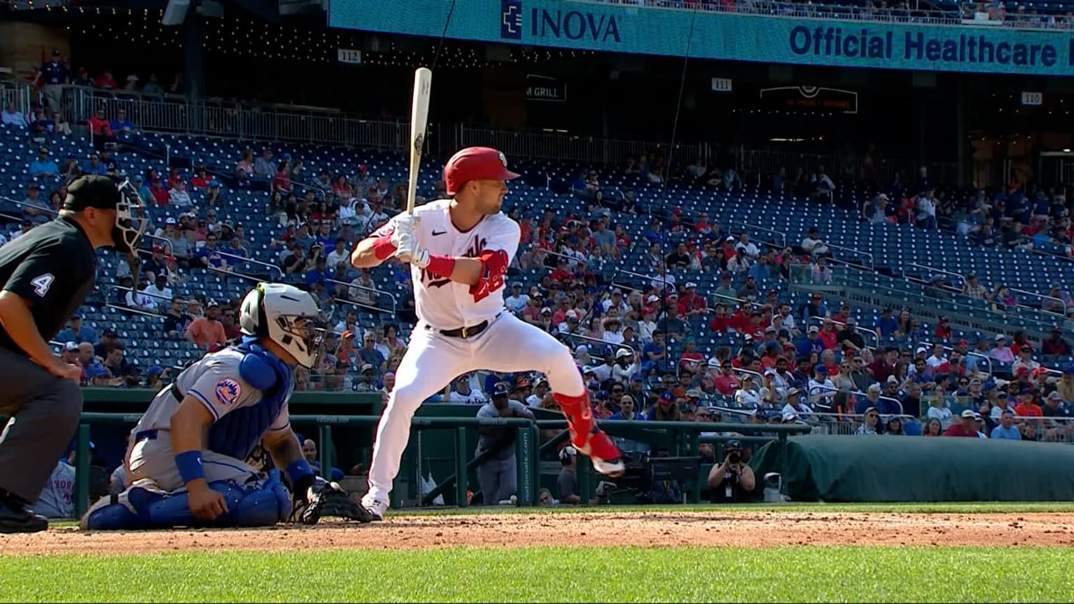 Lane Thomas conecta 3 hits contra los Mets | 15/05/2023 | Los Nationals ...