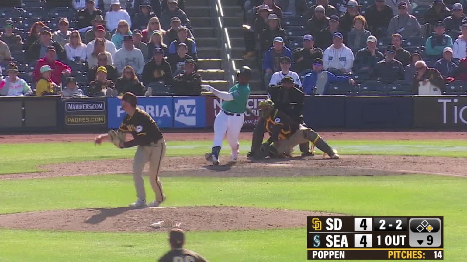 Alberto Rodriguez lines a walk-off RBI double | 03/02/2023 | Seattle ...