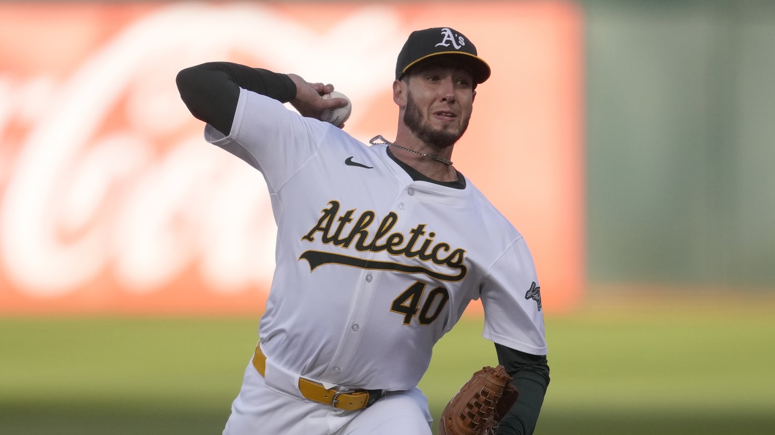 Mitch Spence strikes out 10 | 08/21/2024 | Athletics