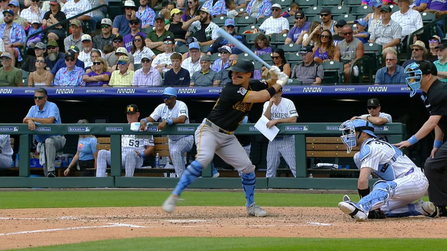 Jake Mangum's RBI double | 06/21/2026 | Pittsburgh Pirates