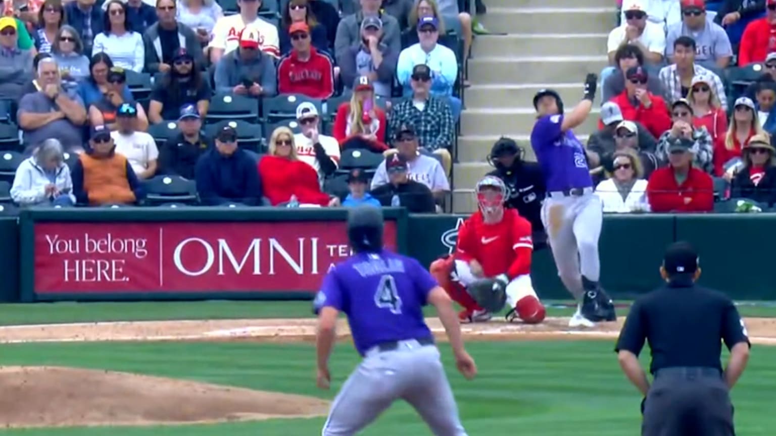 Jordan Beck's two-run single | 03/03/2025 | Colorado Rockies