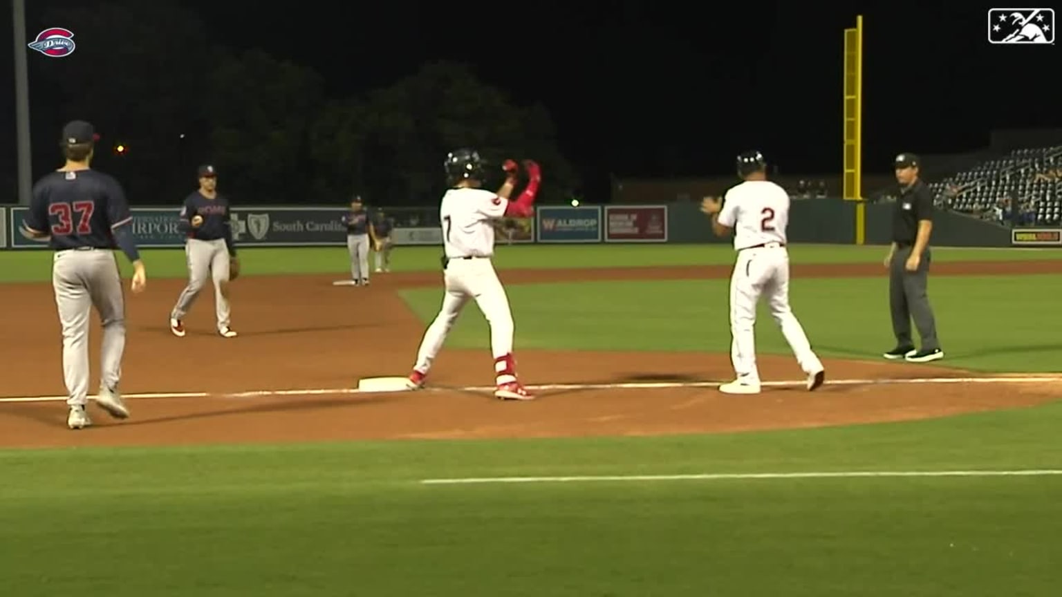 Roman Anthony triples to right field for RBI | 08/03/2023 | Boston Red Sox