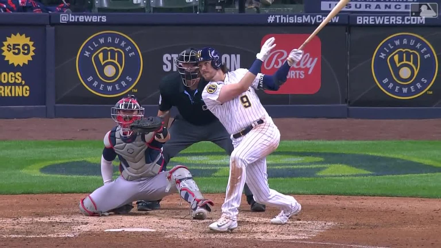 Anderson's second home run (5) | 04/23/2023 | Milwaukee Brewers